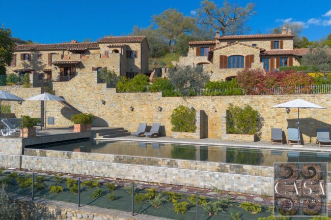 Stunning Estate with Two Houses, Pool, Land & Amazing Views near ...