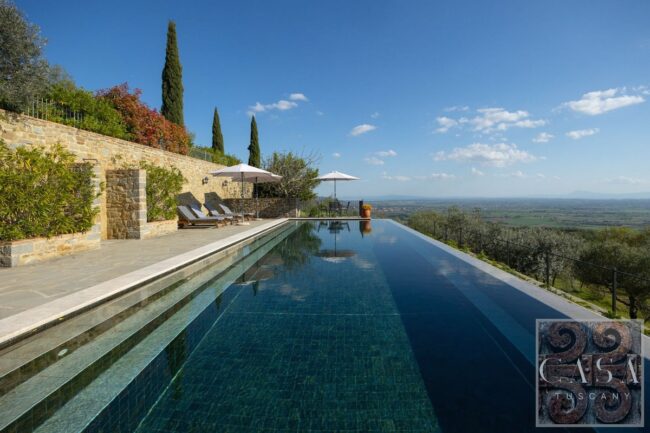 Stunning Estate with Two Houses, Pool, Land & Amazing Views near ...